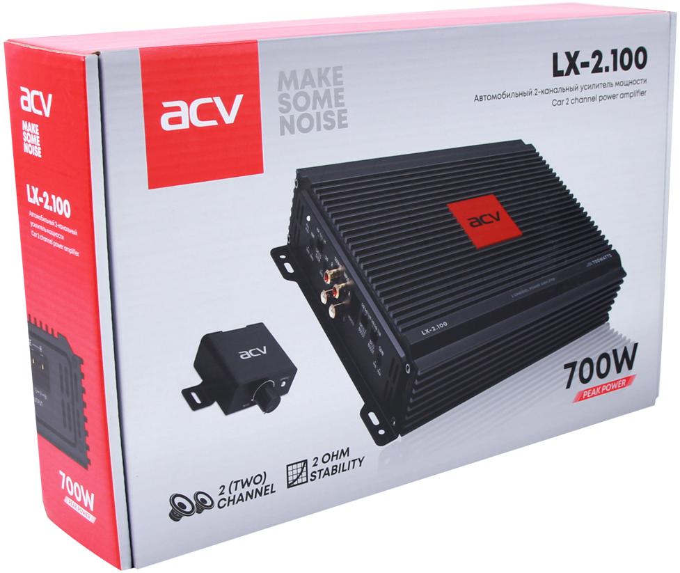 Автоусилитель ACV LX-2.100 - купить в интернет-магазине Арктика. Характеристики, цена | 161075